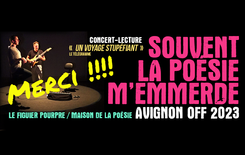 SOUVENT LA POESIE M'EMMERDE